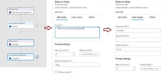 Ask Questions Of Users Using Bot Framework Composer